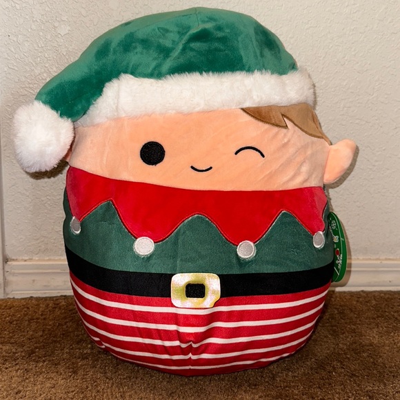 Squishmallows | Other | Nwt 35 Jangle The Elf Christmas 222 ...